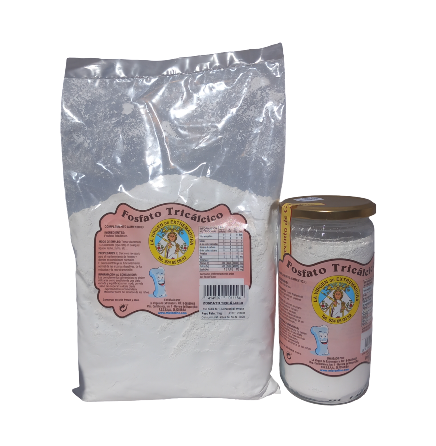 Fosfato Tricálcico - Miel Virgen de Extremadura