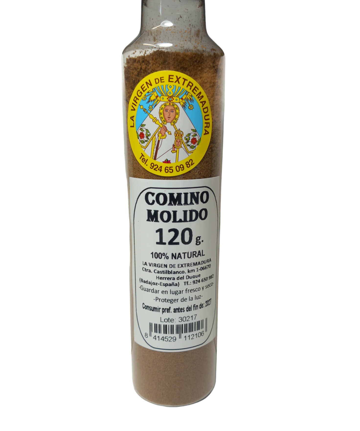 Comino Molido Extra 120 g. - Miel Virgen de Extremadura